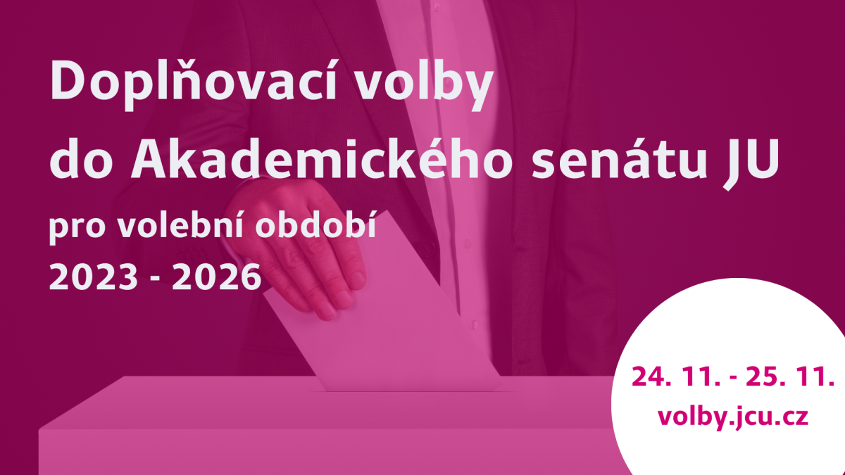 Ekonomická fakulta JU - Doplňovací volby do Akademického senátu JU pro ...